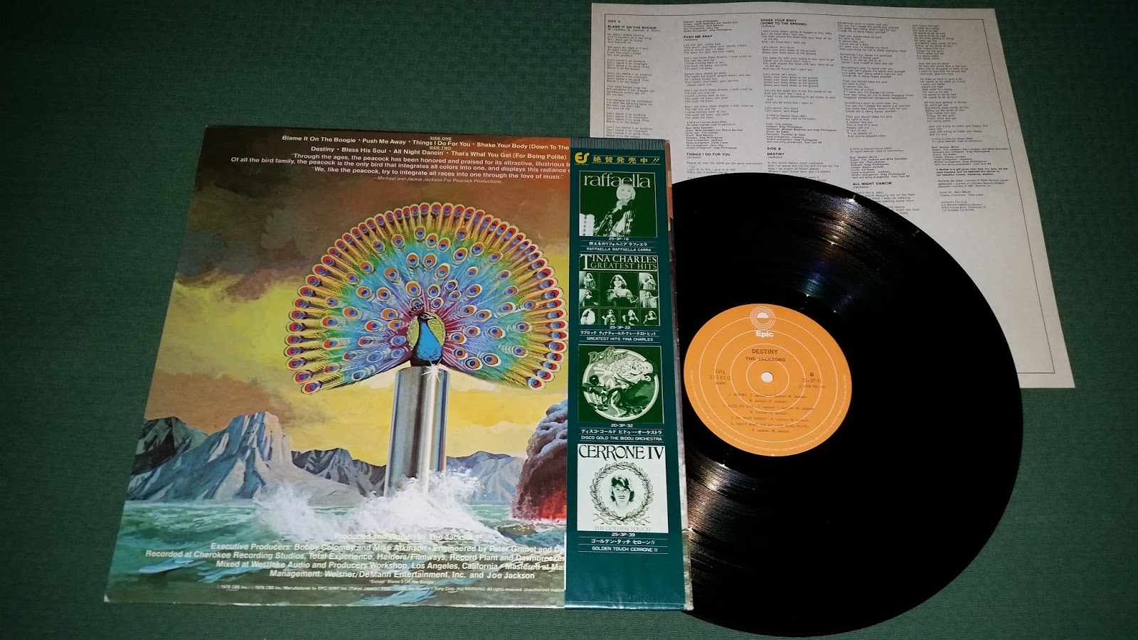 The Michael Jackson Showroom: THE JACKSONS : LP ALBUMS