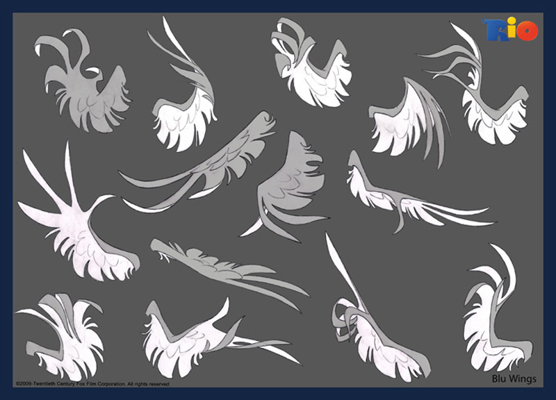 Living Lines Library: Rio (2011) - Character Design