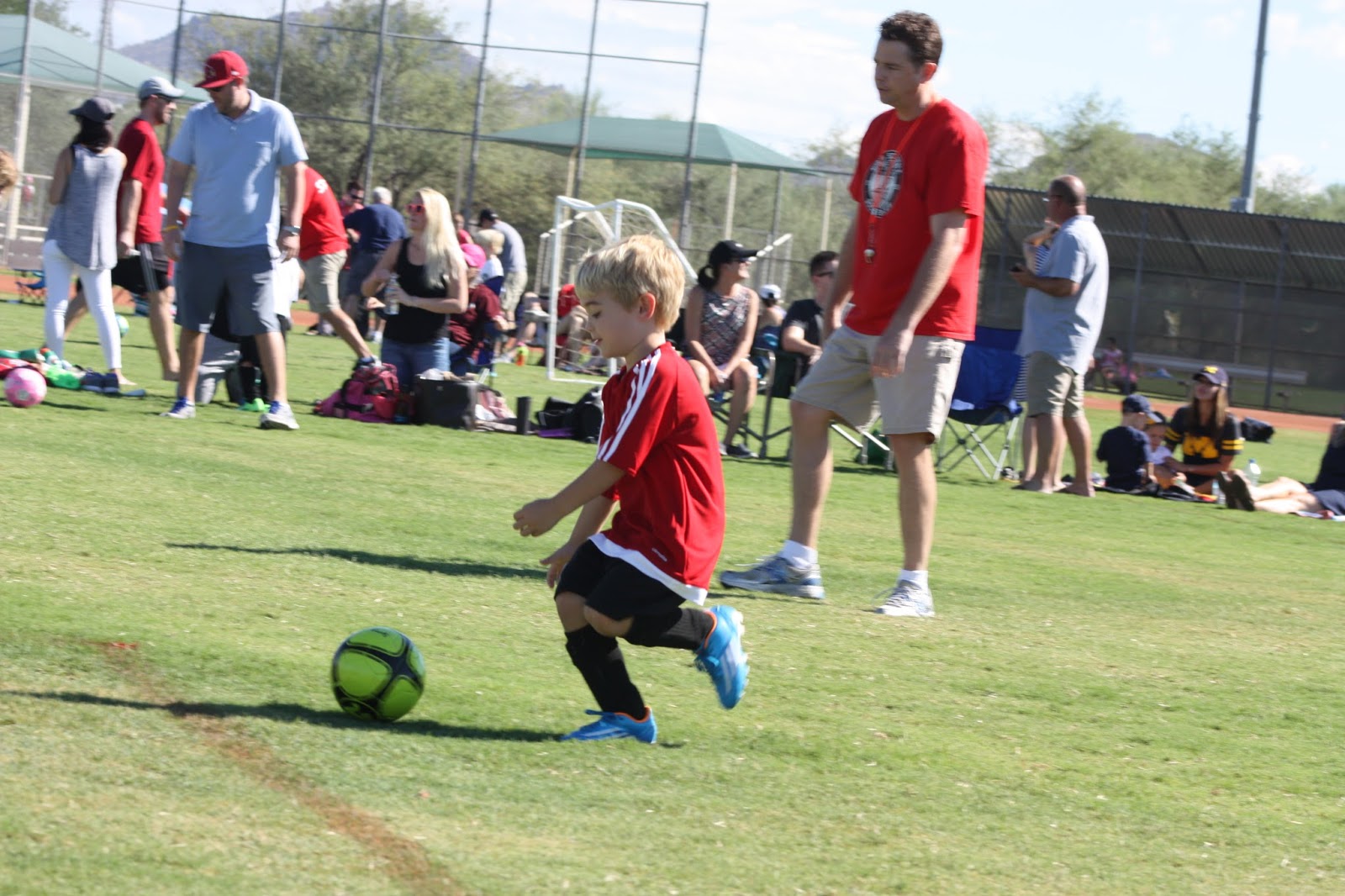 Yayashouseaz: Soccer Opening Day and Flag Football Week 2