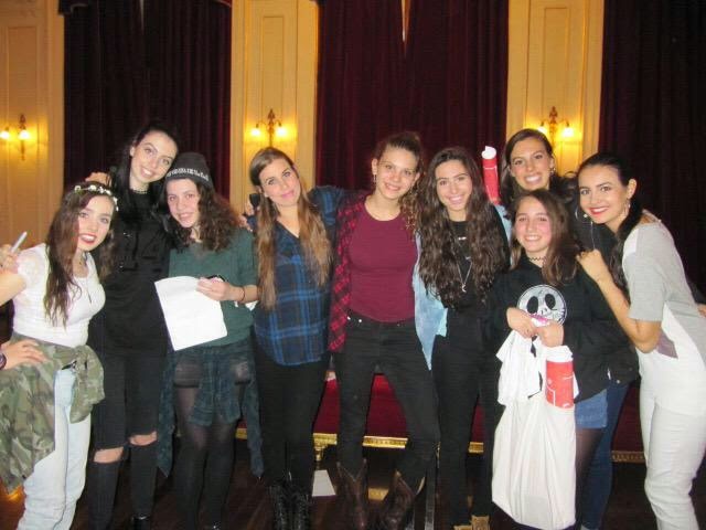 Blog About Cimorelli : Cimorelli With Fans On Tour!
