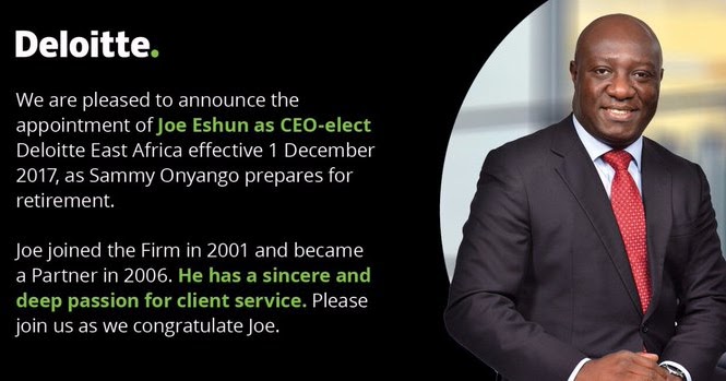 Kitomari Banking & Finance Blog: JOE ESHUN APPOINTED AS CEO-ELECT ...