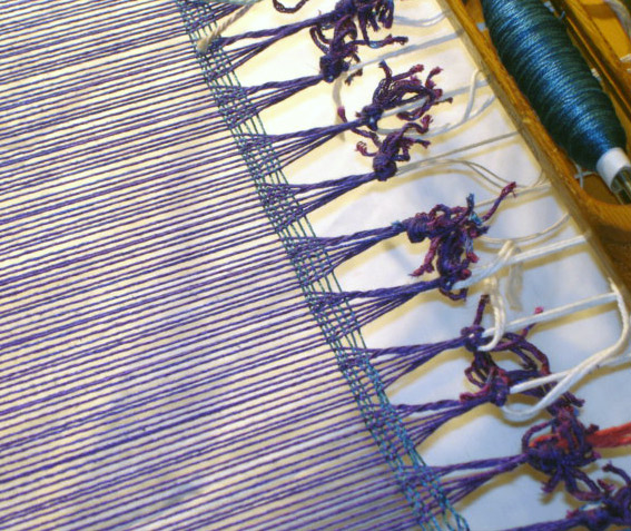 Reflections: Warping a Loom Back to Front - Part 6