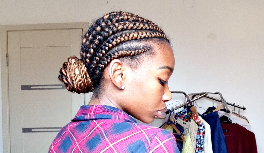 Estilo protector- Tranças viradas