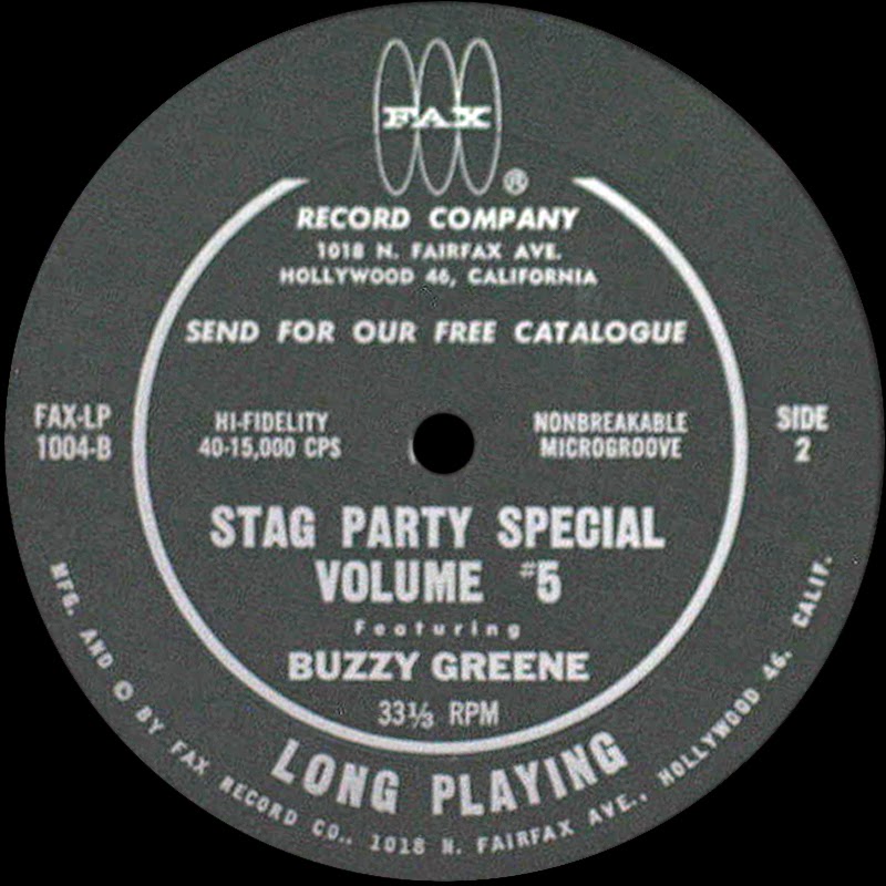 Vintage Stand-up Comedy: Adam Stag Party - Special #5 Stories For Sex ...