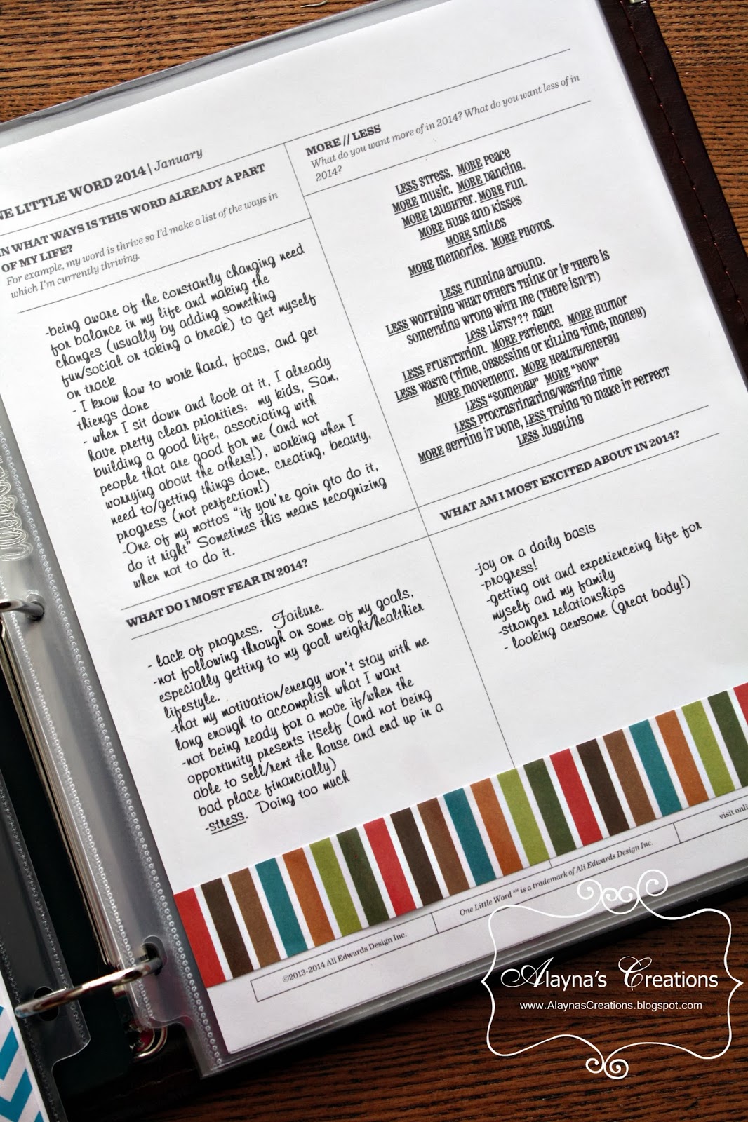 Alayna's Creations: January 2014