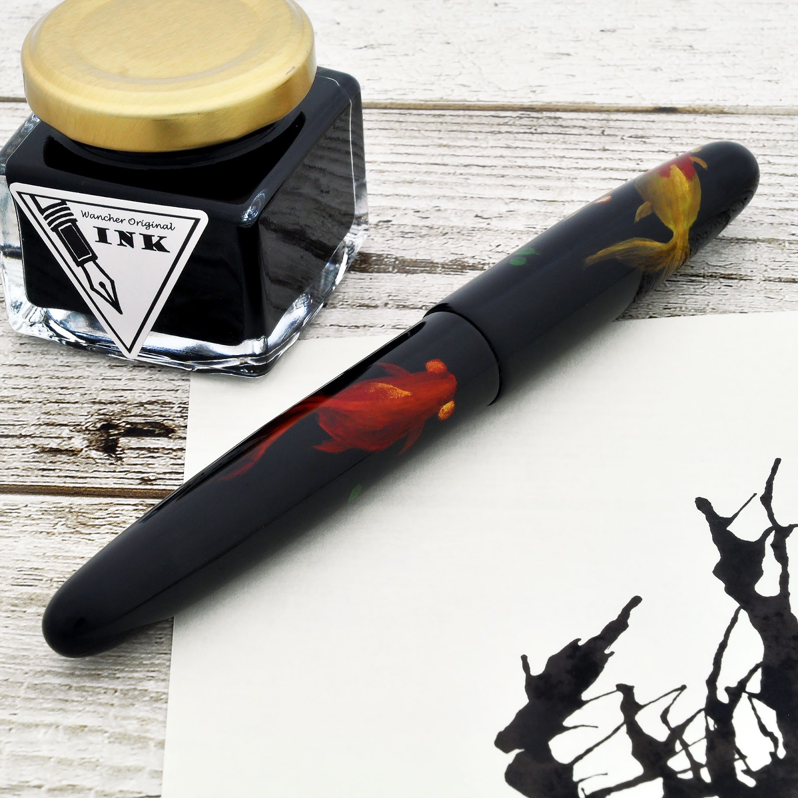 Urushi Maki-e Fountain Pen Body
