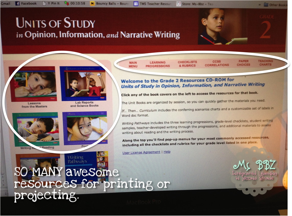 Ms. BBZ: Update: Getting Ready to Use Lucy Calkins Units of Study