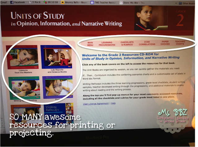 Ms. BBZ: Update: Getting Ready to Use Lucy Calkins Units of Study