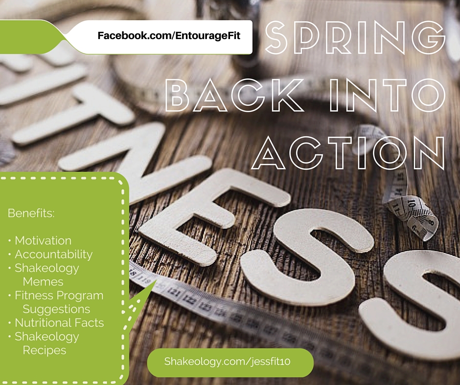 A Beachbody Coach Blog: Spring Back into Action Shakeology Challenge Group
