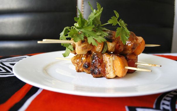 Les Mini-sosaties au poulet