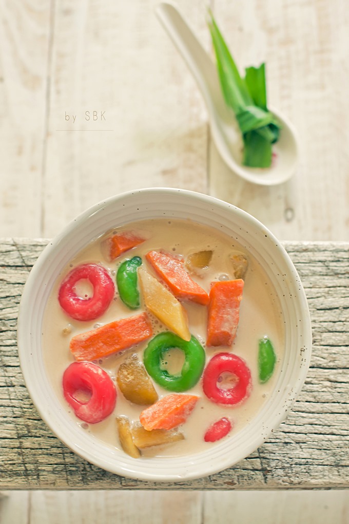 Melley Mey's Kitchen : ~ Resipi Bubur Keledek Bebola Pulut...