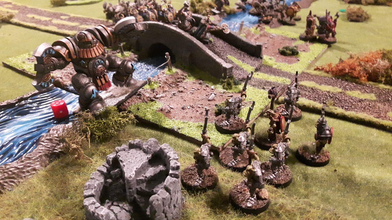First in Peace, First in War, Furstenburg...: Dragon Rampant Dwarfs vs Orcs