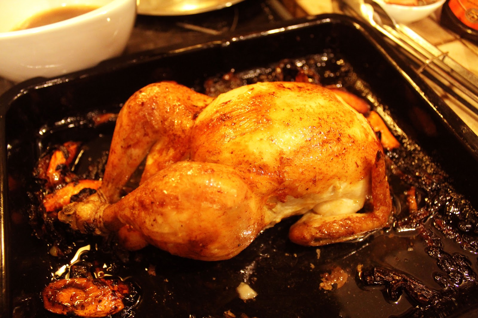 Welcome to Talita's Kitchen: first post. flamed chook.