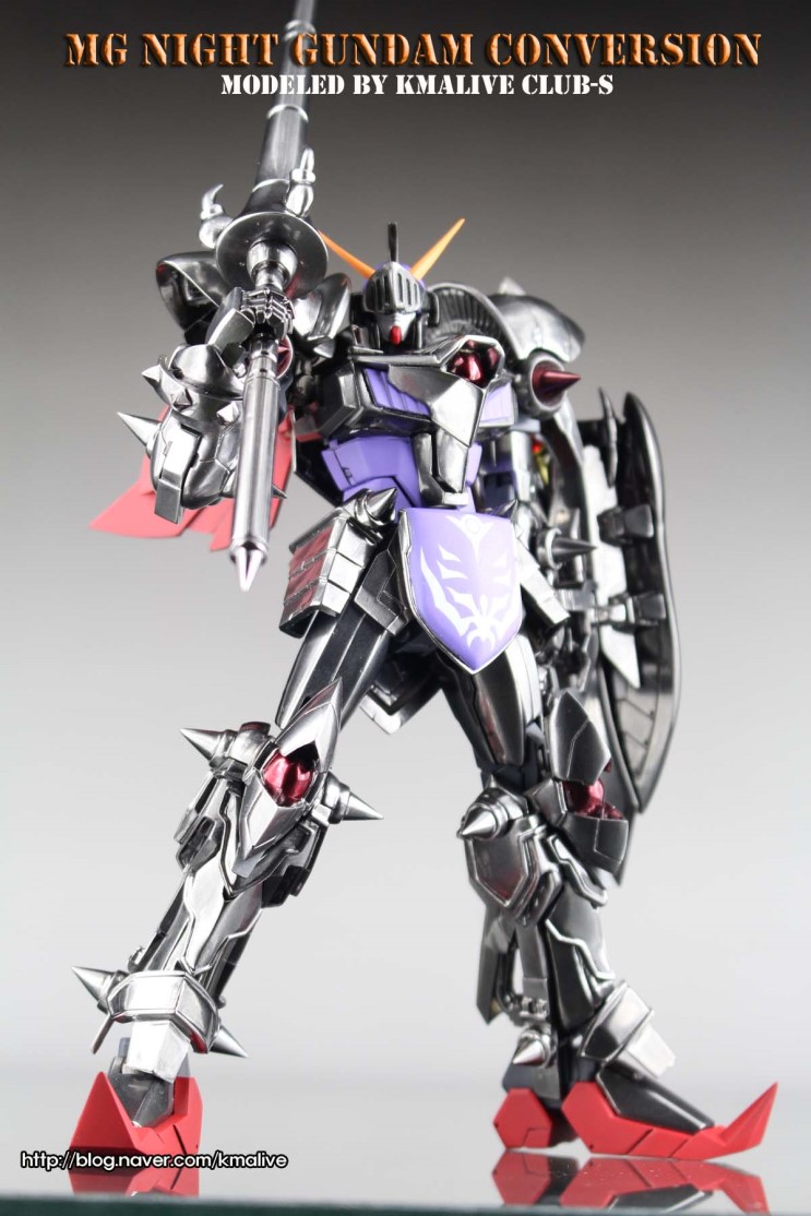 Custom Build: MG 1/100 Knight Gundam "Conversion"