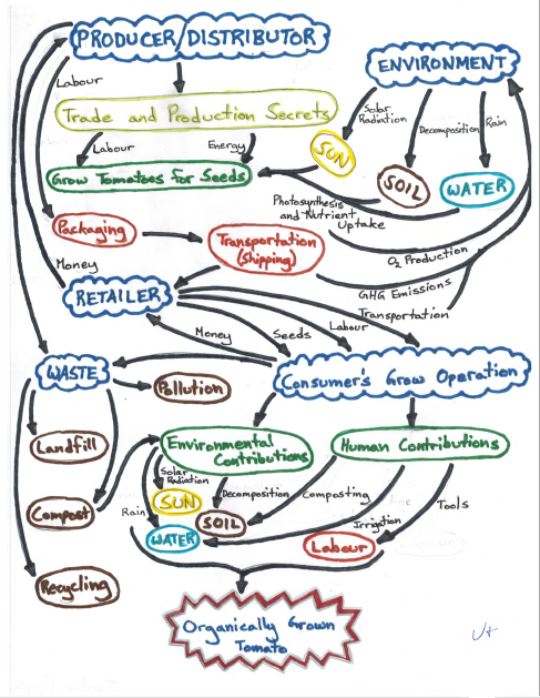The Heroic Tales of Jordan Pryce: Food Concept Map - Growth of an ...