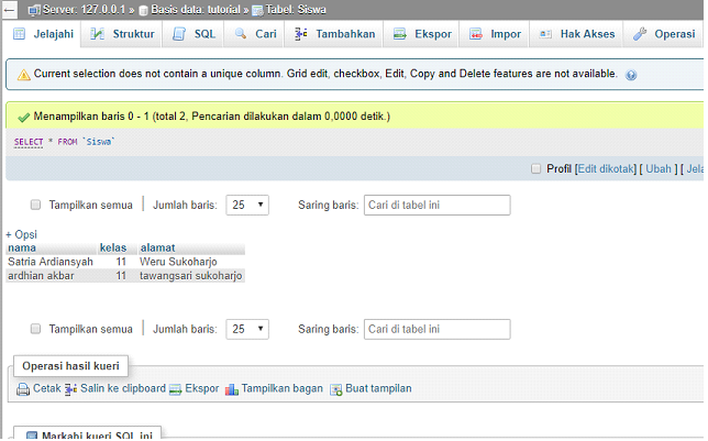 TUTORIAL MENGGANTI BAHASA DI PHPMYADMIN DAN TUTORIAL MEMBUAT DATABASE DENGAN PHPMYADMIN