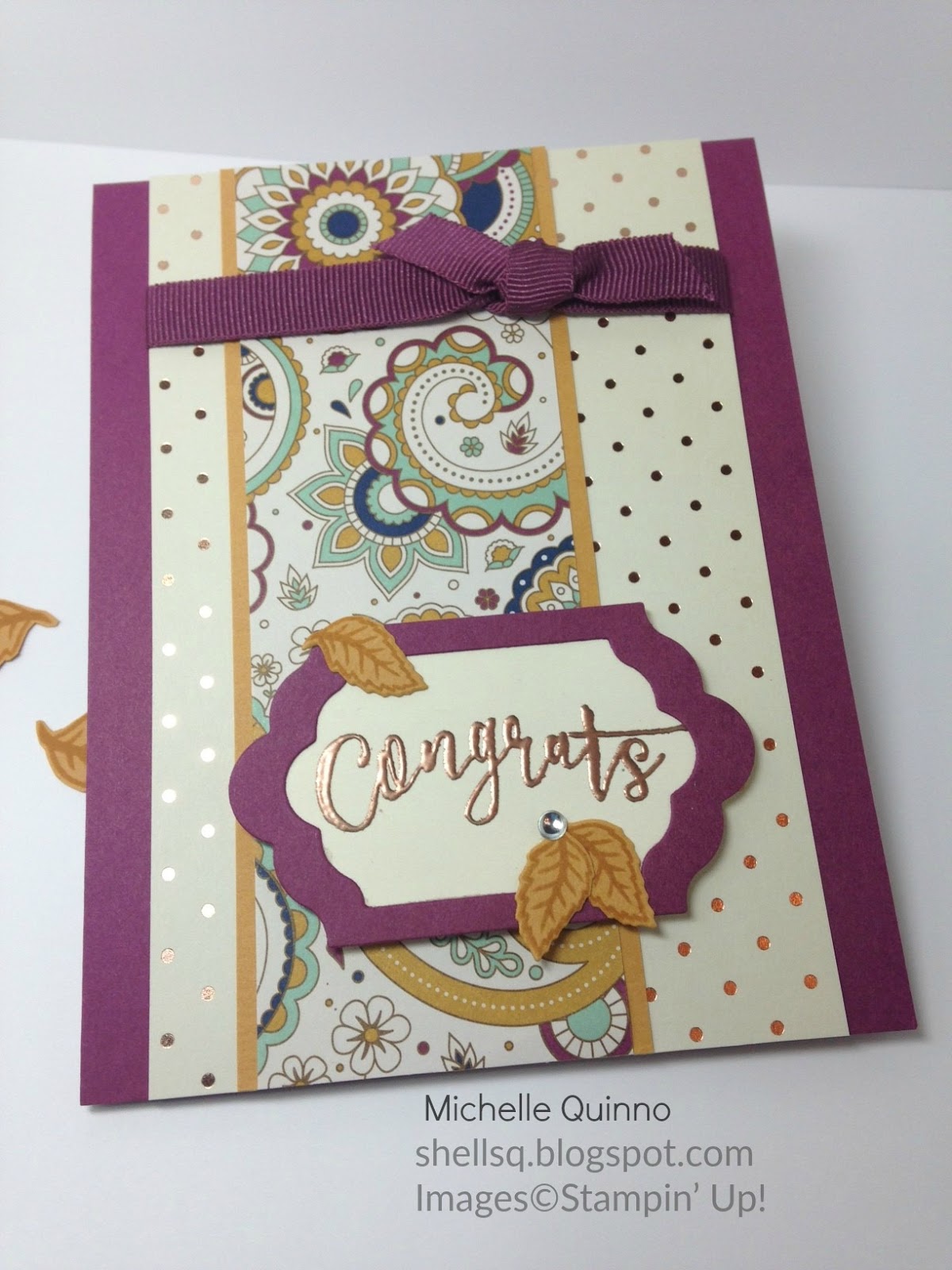 Shell Stamps: Huge Congrats