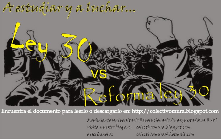 Movimiento Universitario Revolucionario Anarquista: COMPARATIVO ENTRE ...