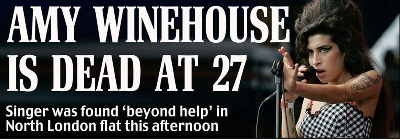 Dê Toledo conta o que rola por ai!: AMY WINEHOUSE FOI ENCONTRADA MORTA ...