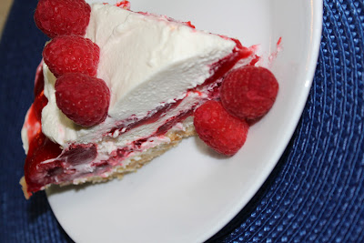 Raspberry Ribbon Pie - 2 Maids a Milking - The Farmwife Cooks