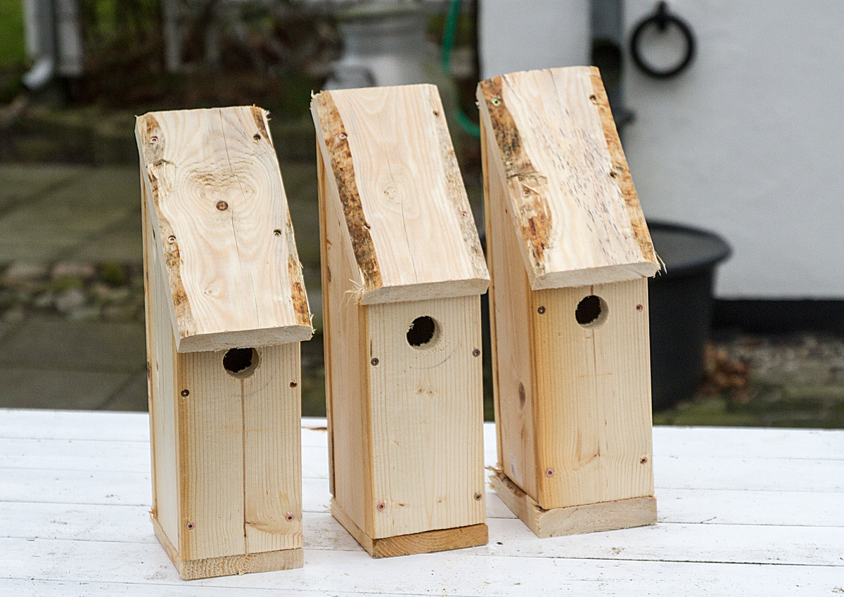 Fra Limfjordens bredder...: Fuglekasser