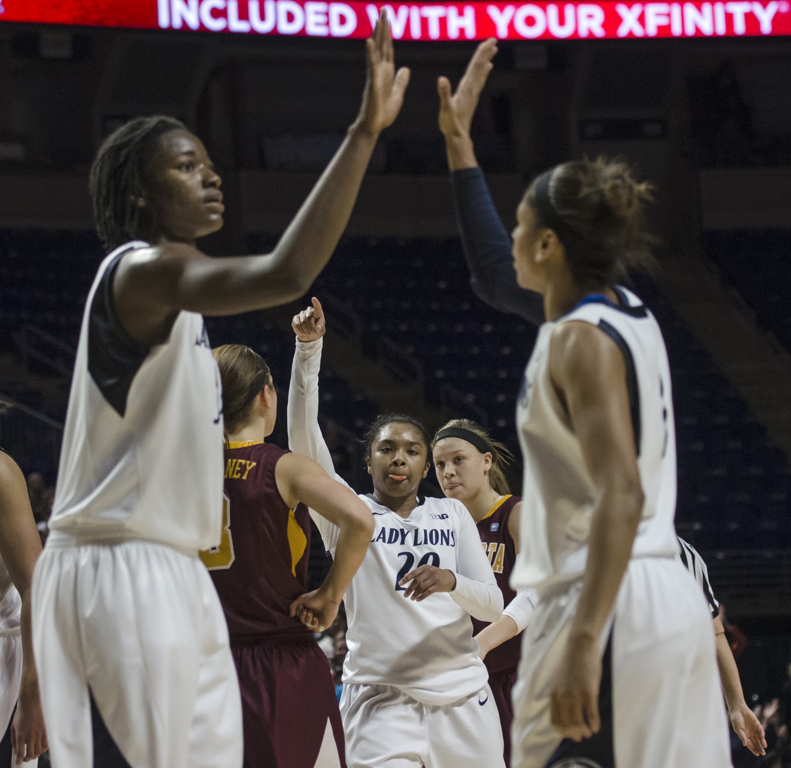 Photojournalism at Penn State: Women's Basketball Vs. Minnesota