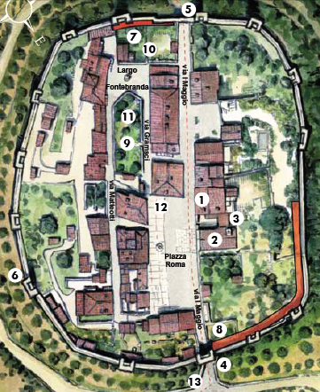 BoraPraOutra!: Monteriggioni