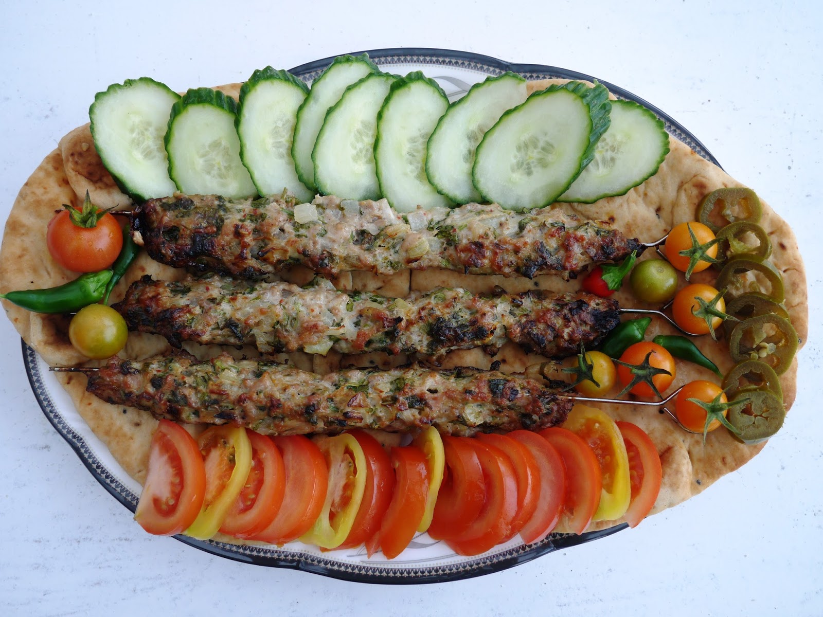 This Muslim Girl Bakes: Chicken Seekh Kebabs.
