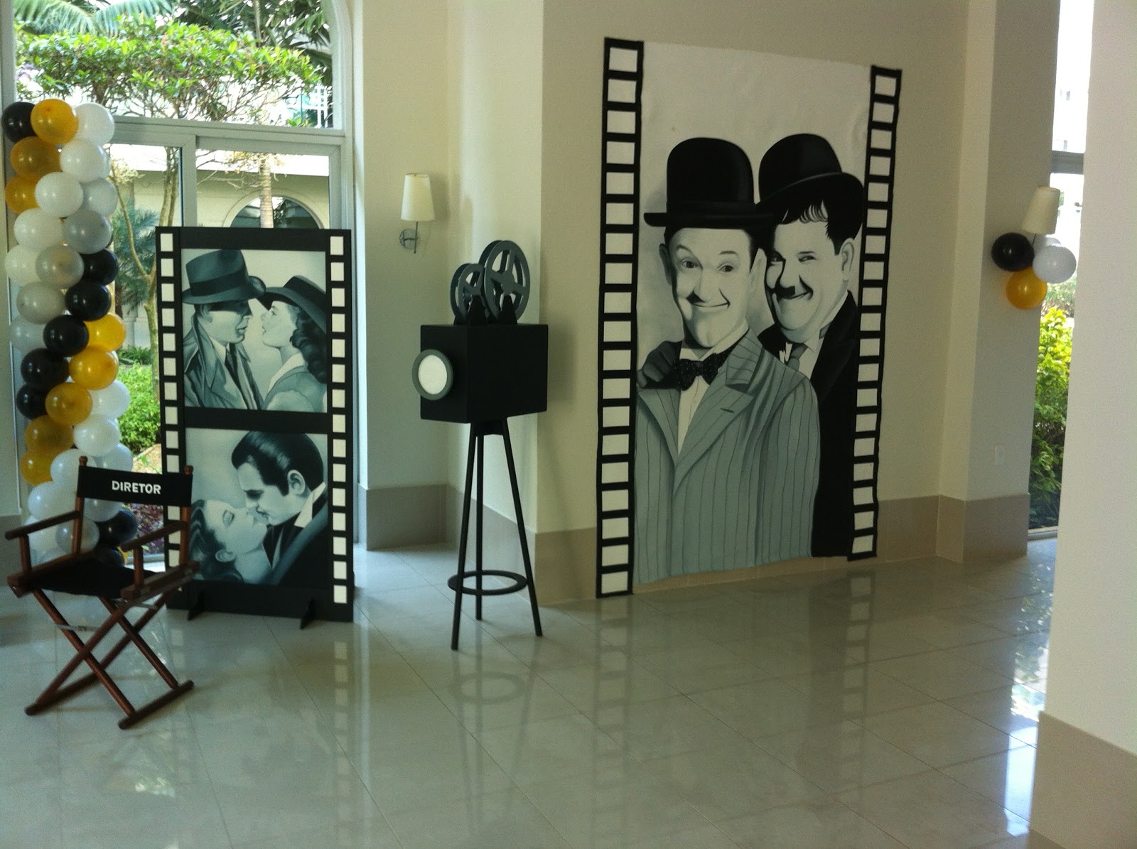 FANTASIE... FESTAS INFANTIS: Cinema - Decoração 2D