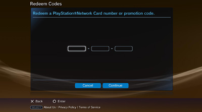Playstation Network Coupon Code
