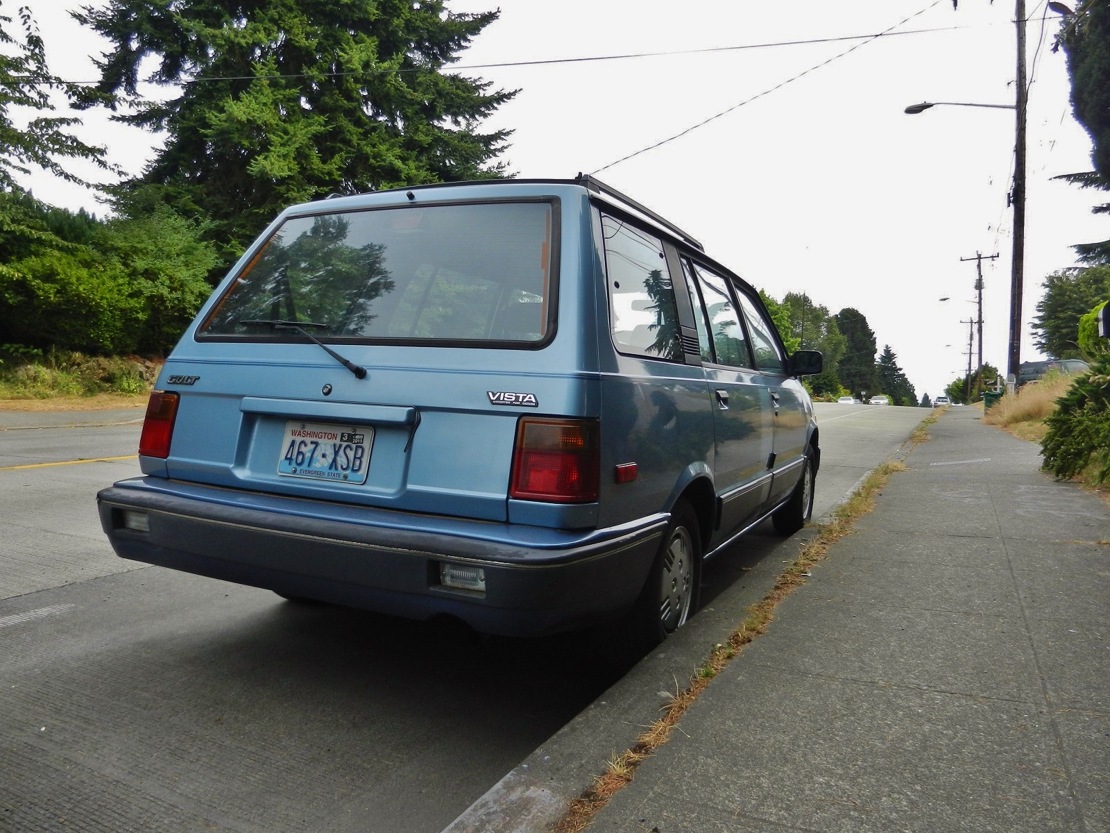 Seattle's Parked Cars: 1989 Dodge Colt Vista