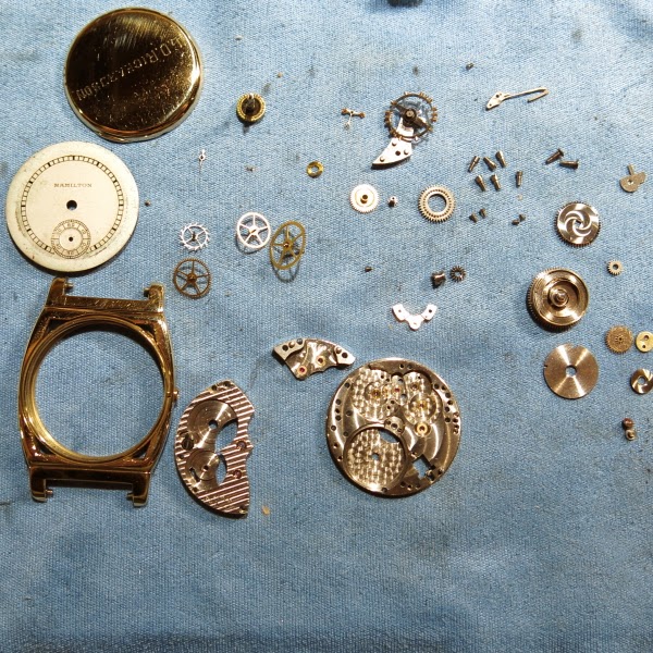Vintage Hamilton Watch Restoration: 1928 Piping Rock - Overhaul