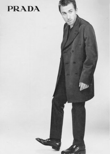Smoking Saints: Tim Roth for Prada