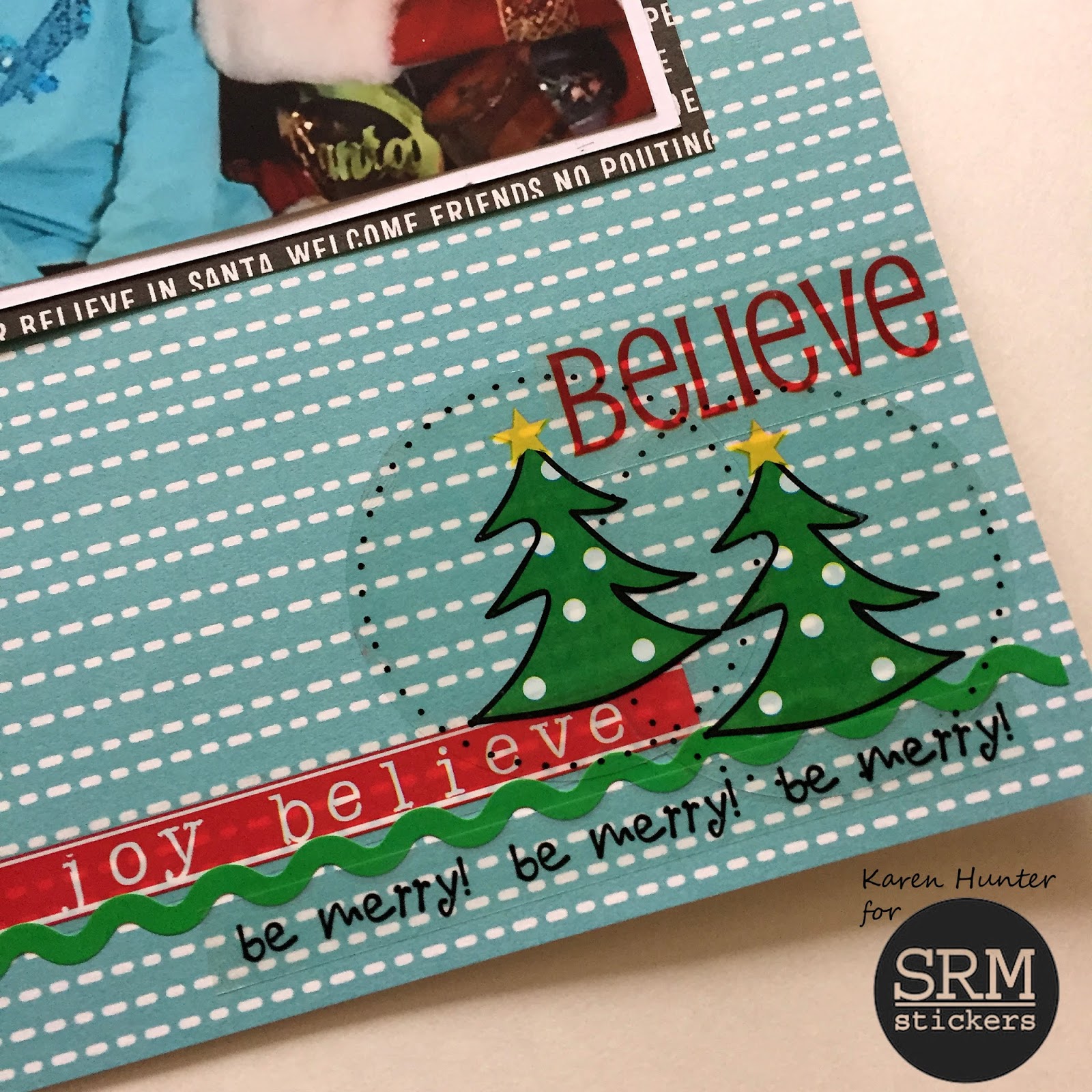 KarenScraps: Christmas Layout