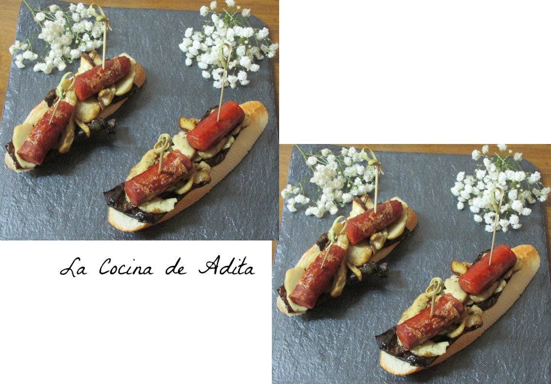 Pincho de chistorra - La Cocina De adita