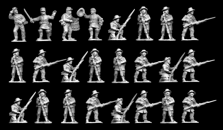 Tabletop Fix: Renegade Miniatures - New 28mm ACW Regiments