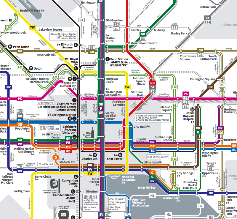 Rebuilding Place in the Urban Space: BaltimoreLink bus system redesign ...