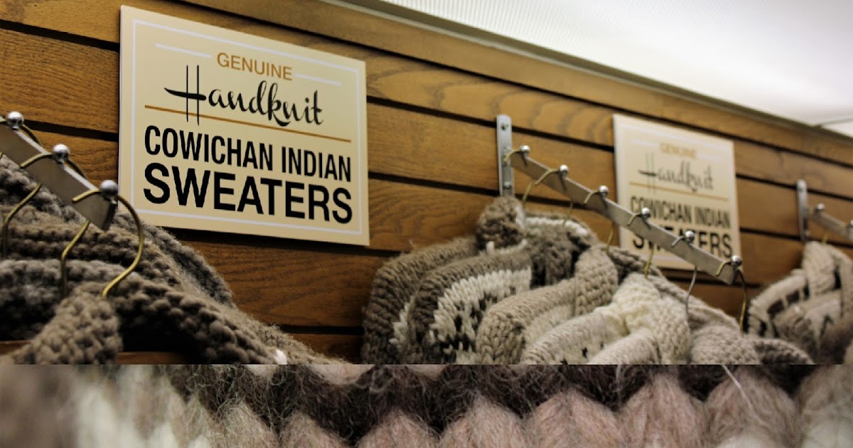 Art 141 UVic : The Cowichan Sweaters