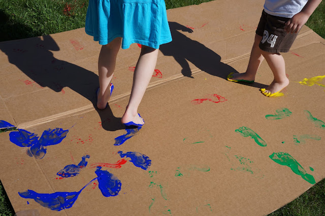 Joyful Learning in the Early Years: Foot Painting