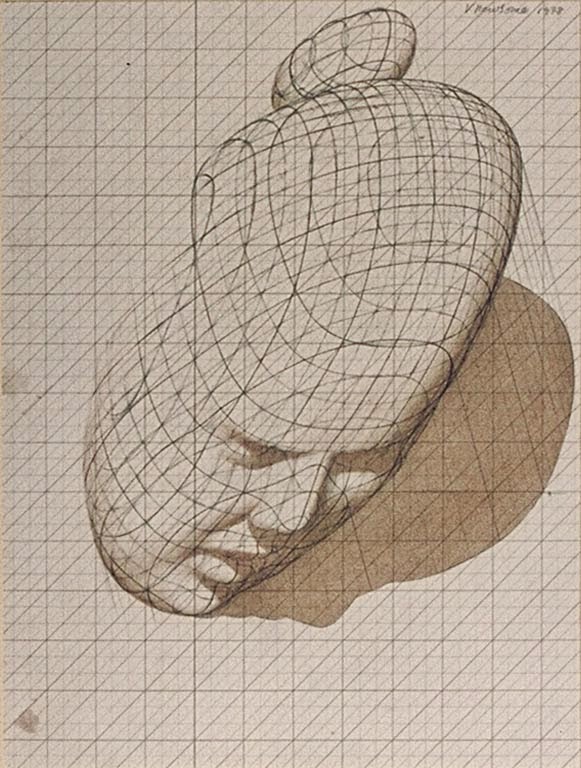 Drawing : Cross Contour Drawing