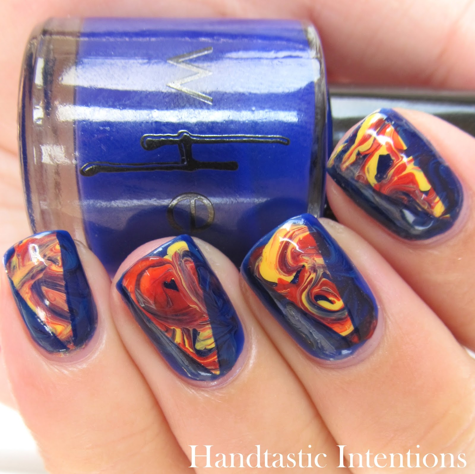 Handtastic Intentions: Nail Art: Primary Colors Unite!