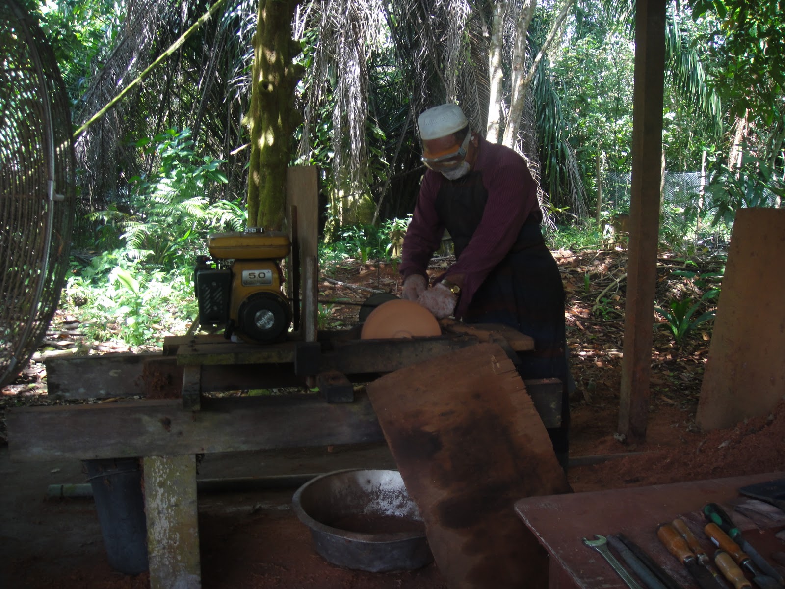 TAR: Proses pembuatan Tar