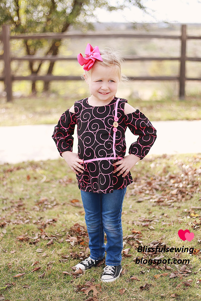 Open- Shoulder Dress/Top Sewing Pattern, Long Sleeve Dress, Short ...