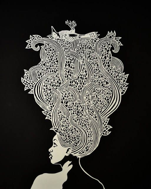 Heather Clements Art: Ecocide Paper Cut