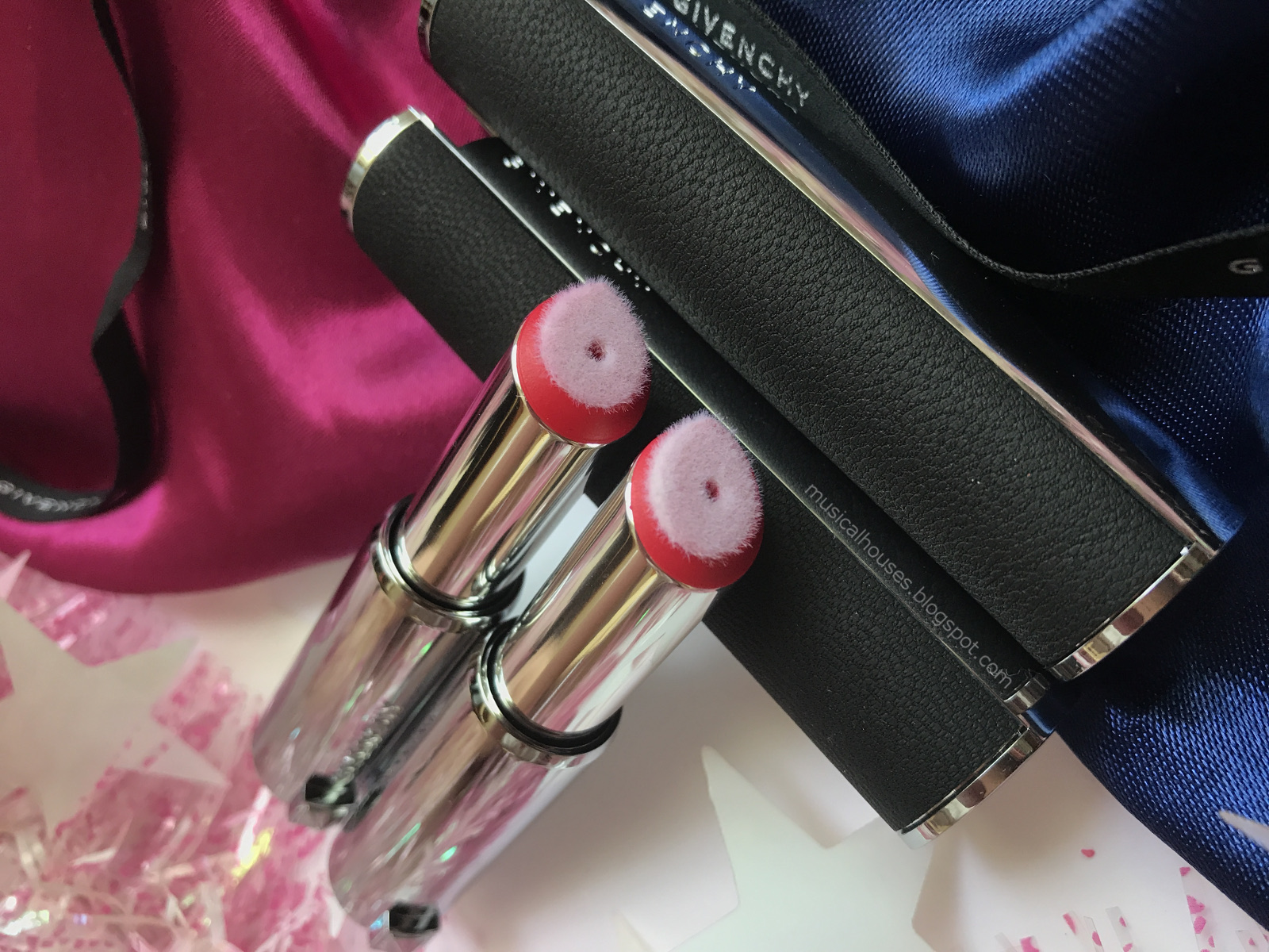 Givenchy Rouge Liquide Swatches and First Impressions - of Faces and ...