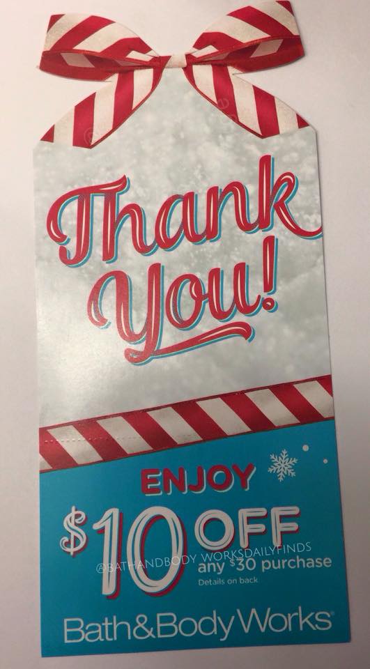 Life Inside the Page: Bath & Body Works | New Bounceback Coupon ...