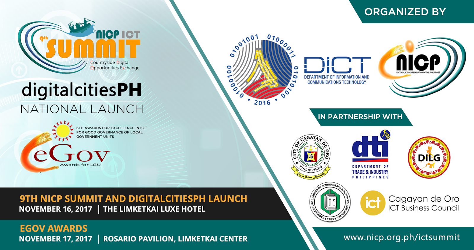 DICT, NICP To Launch Digital Cities PH in National ICT Summit