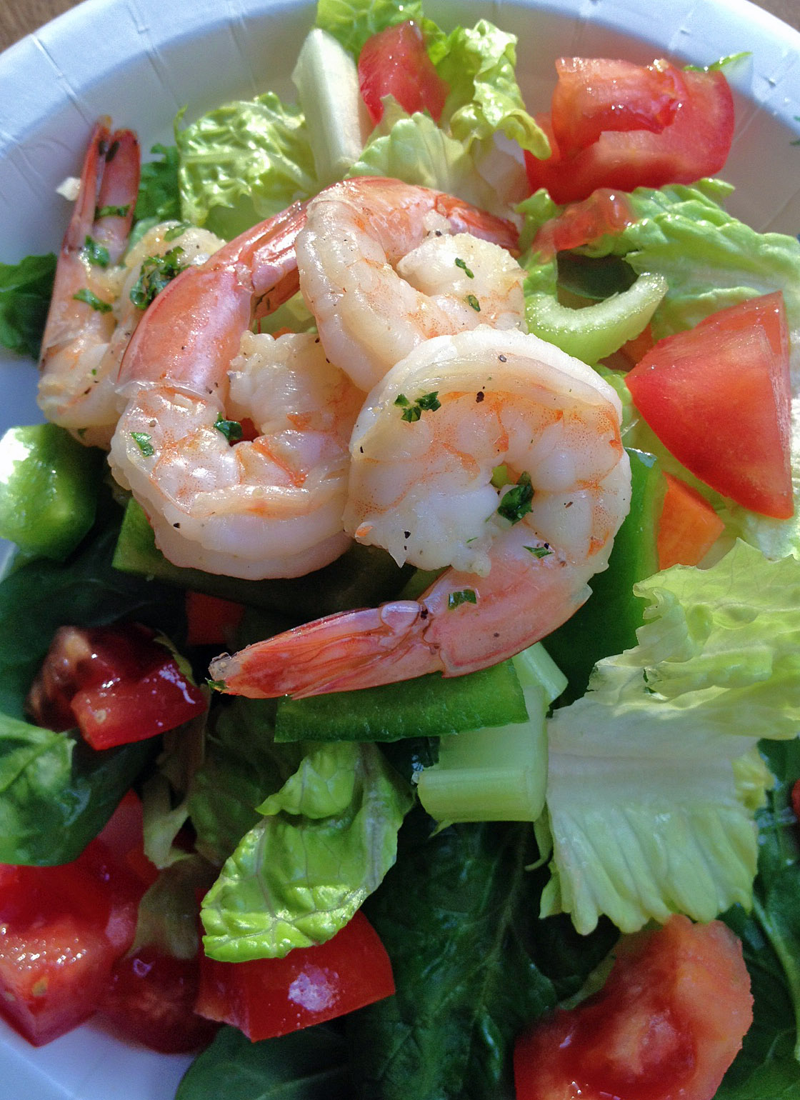 Fed Well: Grilled Shrimp Salad