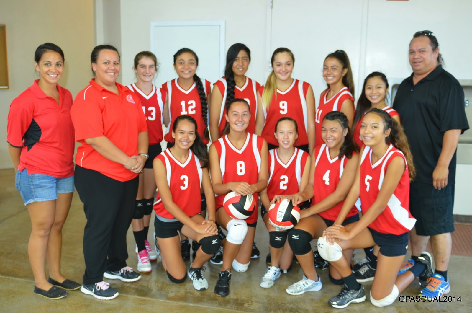 Lahainaluna Sports Shooter: LAHAINALUNA GIRLS JV VOLLEYBALL TEAM HOLD ...