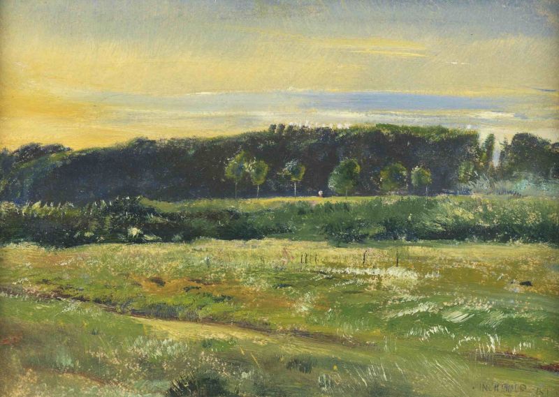 British Art: John William Inchbold - The Common, June 1871